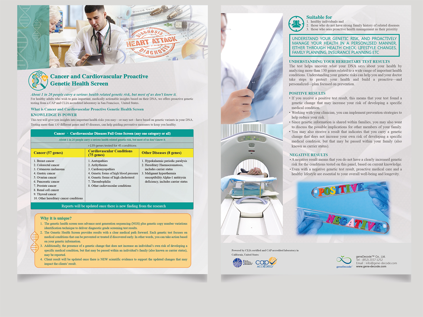 DNA Service Leaflet Package
