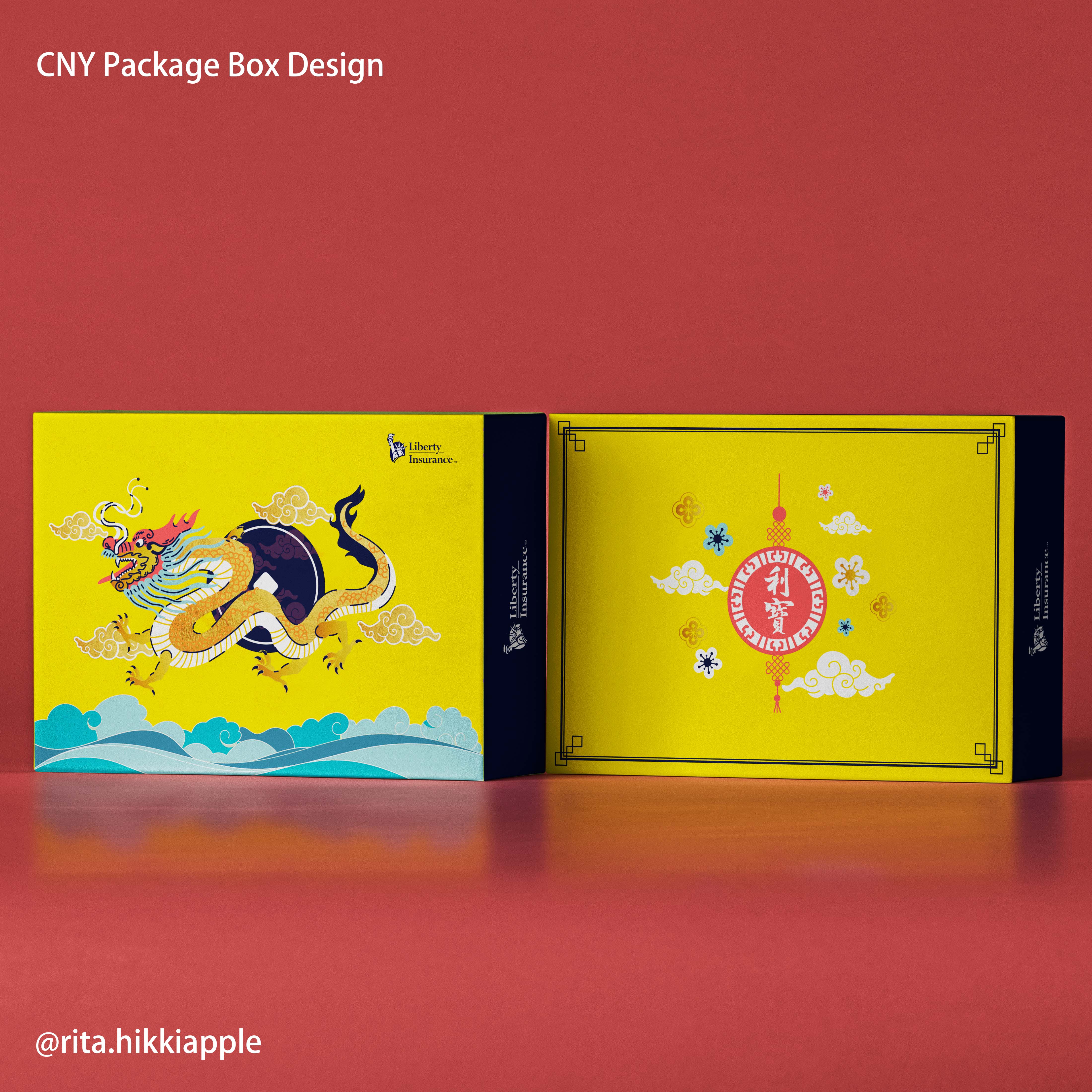 CNY Package Box Design